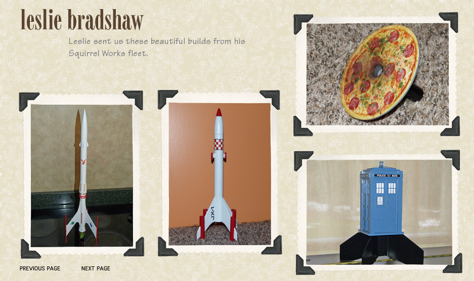 The Squirrel Works - Model Rocketry - Model Rocket Kits
